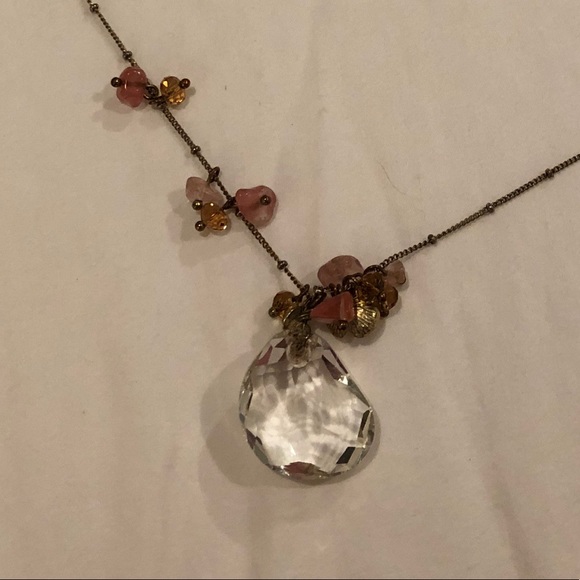 Jewelry | Crystal Drop Necklace | Poshmark